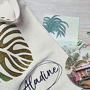 Aladine - Izink Diamond - Glitter Painting - Ultra Glitter Concentrate - Decoration Any Support - DIY and Creative Leisure - Made in France - Soft Bottle 80 ml - Caribbean Blue