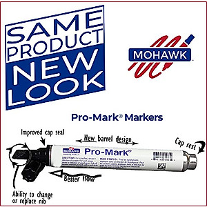 Pro-Mark® Touch Up Wood Markers (Black-M267-0001) - for Scratch Repair and Touch-Ups on Wood Furniture: Tables, Desks, Frames, Bed Posts and Trim- by Mohawk Finishing Products