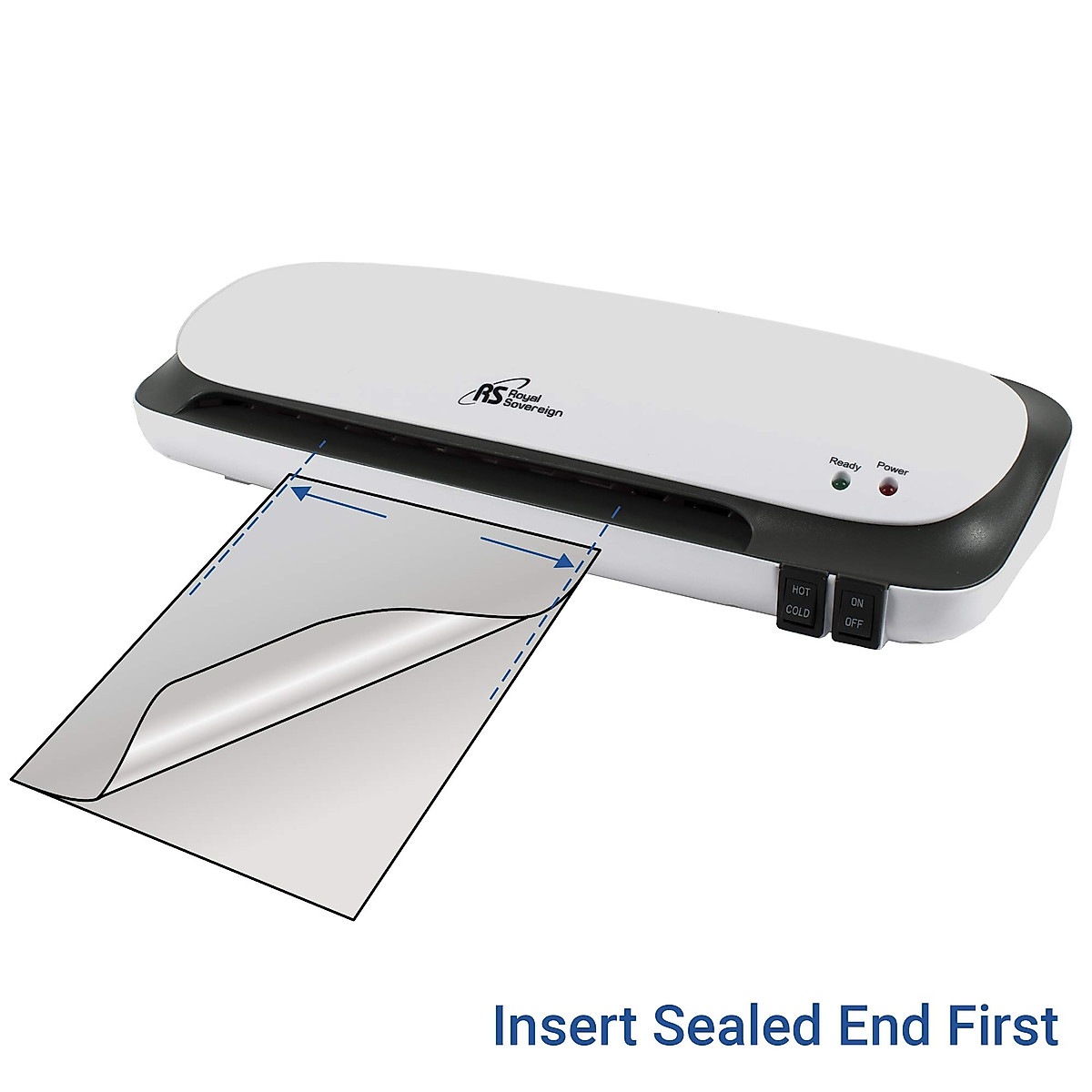 Royal Sovereign 9" Desktop Laminating Machine With Jam Release Lever (CL-923),White
