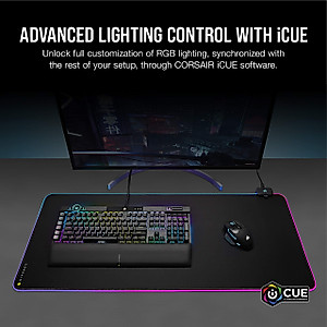 Corsair MM700 RGB Extended Cloth Gaming Mouse Pad