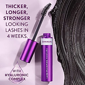 COVERGIRL Simply Ageless Lash Plumping Mascara, Black, Pack of 1