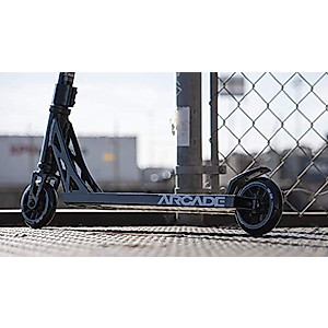 ARCADE Pro Scooters - Stunt Scooter for Kids 8 Years and Up - Perfect for Beginners Boys and Girls - Best Trick Scooter for BMX Freestyle Tricks (Black/Black)