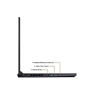 Acer Newest Nitro 5 Premium Gaming Laptop: 15.6" FHD 144Hz IPS Display, Intel Gaming H Core i5-10300H, 16GB RAM, 512GB SSD+1TB HDD, GeForce RTX 3050, WiFi-6, Backlit-KYB, DTSX, Cool Tech, Win10H, TF