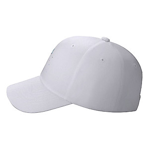 POOEDSO Fiji Terrain Map Baseball Cap Fashion Solid Color Duck Tongue Hat Adjustable Casquette