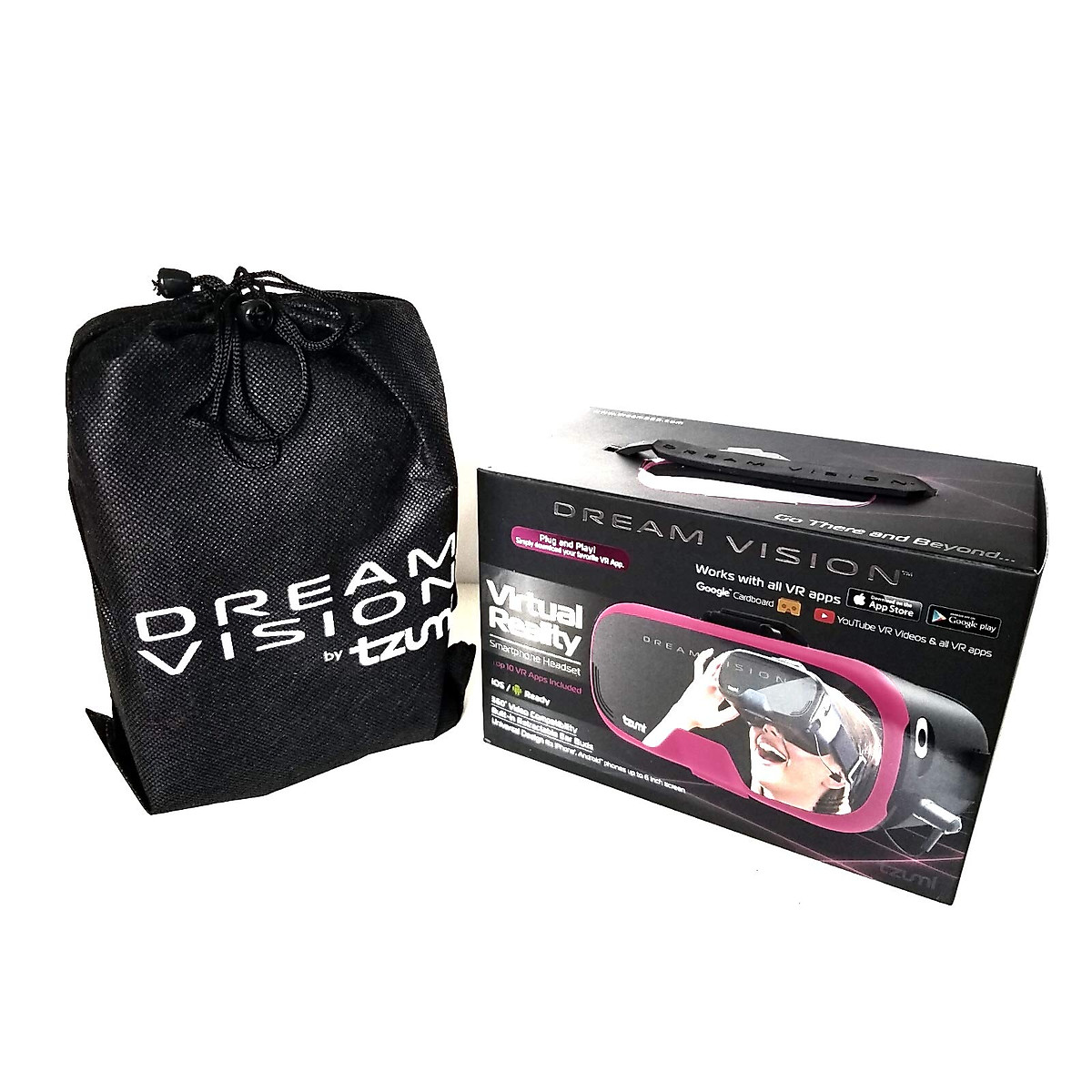 Tzumi 4861WM Dream Vision Virtual Reality, Pink