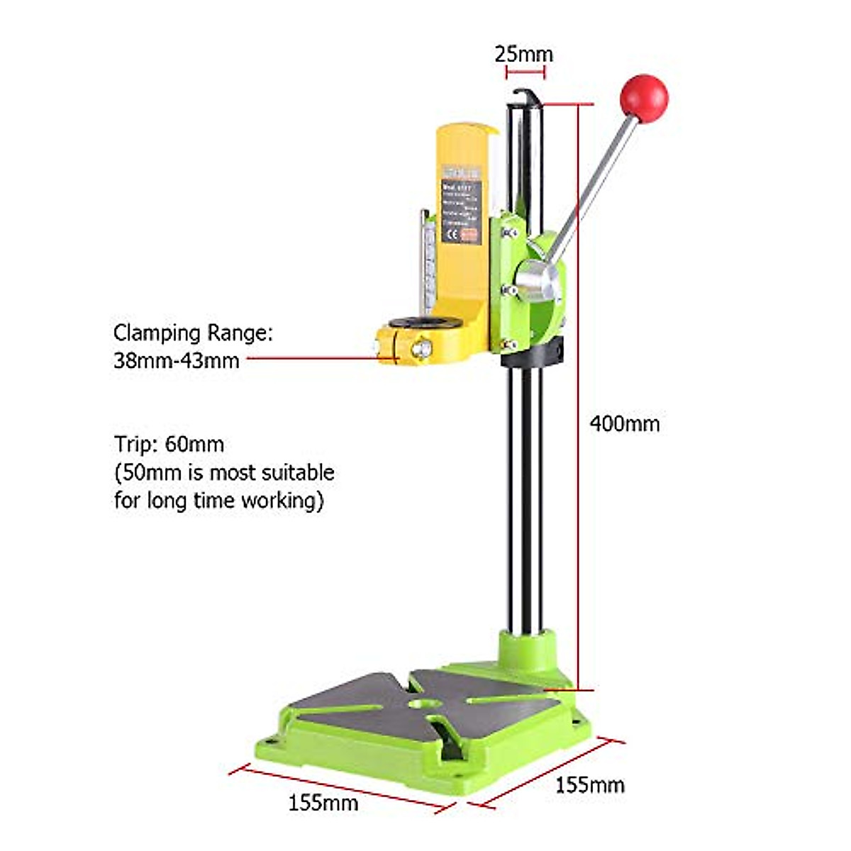 YEEZUGO Floor Drill Press Stand Table for Drill Workbench Repair Tool Clamp for Drilling Collet,drill Press Table