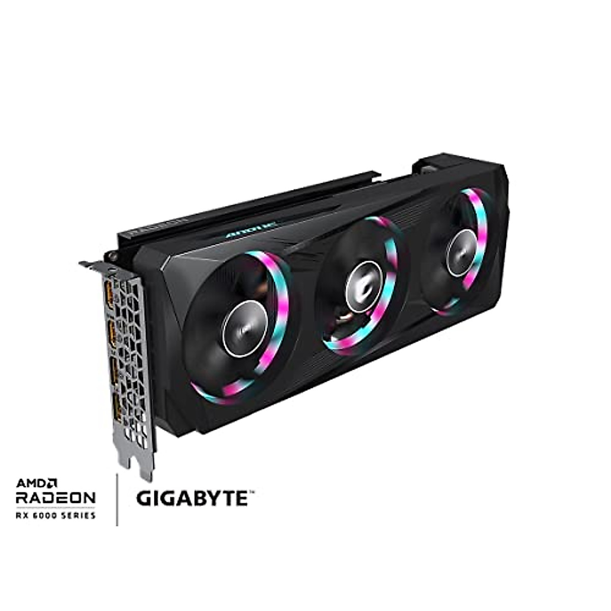 Gigabyte AORUS Radeon RX 6750 XT Elite 12G Graphics Card, WINDFORCE 3X Cooling System, 12GB 192-bit GDDR6, GV-R675XTAORUS E-12GD Video Card