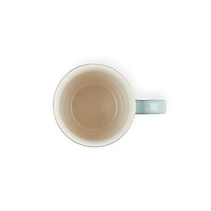 Le Creuset Stoneware 20 oz Extra-Large Logo Coffee Mug, Sea Salt