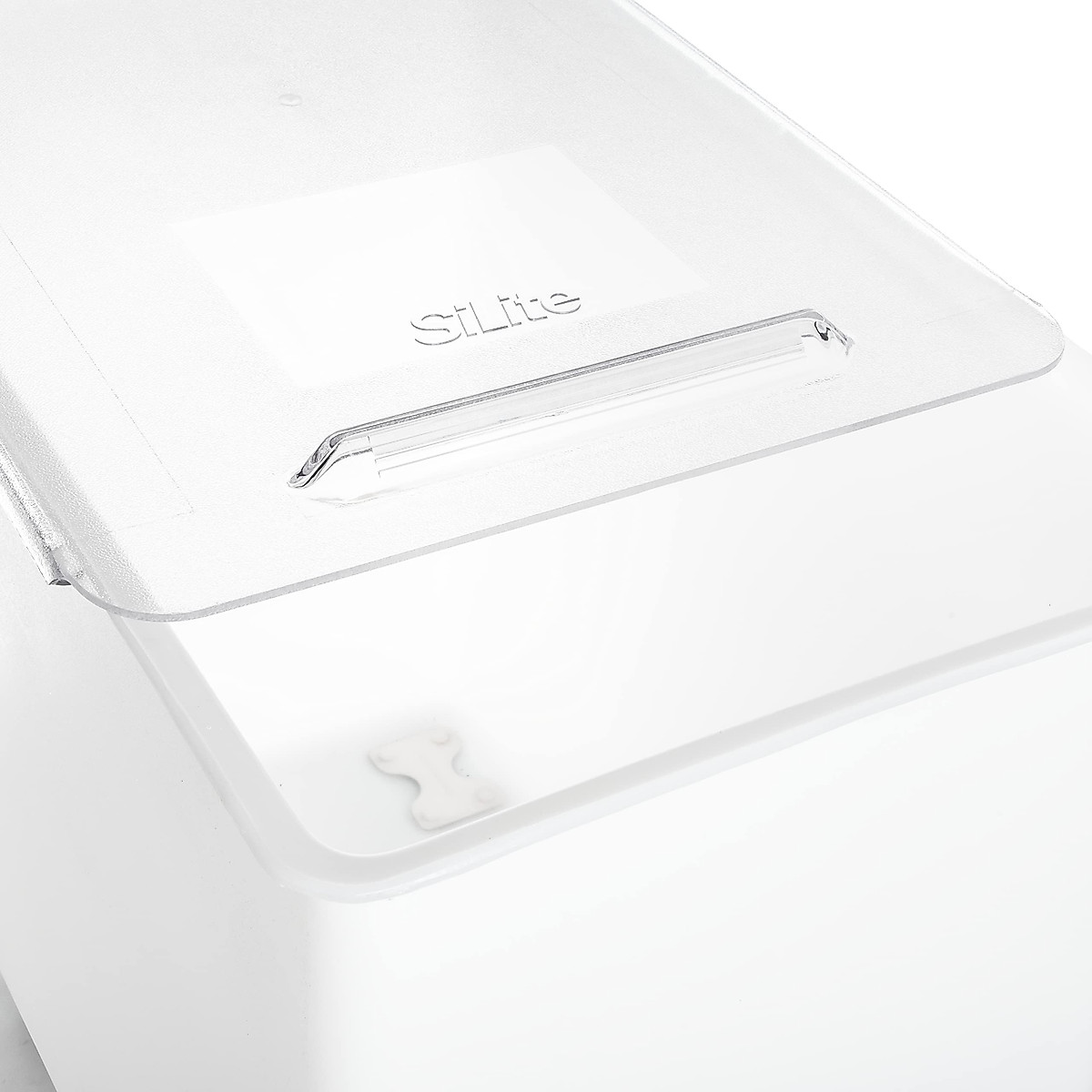 Carlisle FoodService Products BIN4402 Portable Ingredient / Food Storage Bin with Sliding Lid, 44 Gallon, White