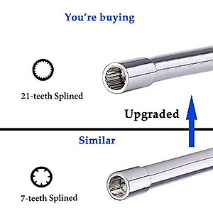 Ferilter Carburetor Adjustment Tool (21 Teeth Splined) 2 Cycle Small Engine Carburetor Adjusting Kit 530035560 for Husqvarna Poulan Homelite STIHL Echo Chainsaw Trimmer Lawn Mower Edger Blower Carb