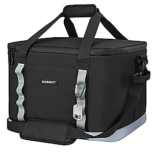 GARDRIT 16/30/60 Can Large Cooler Bag - Collapsible Insulated Lunch Box, Leakproof Cooler Bag Suitable for Camping, Picnic& Beach (39L)