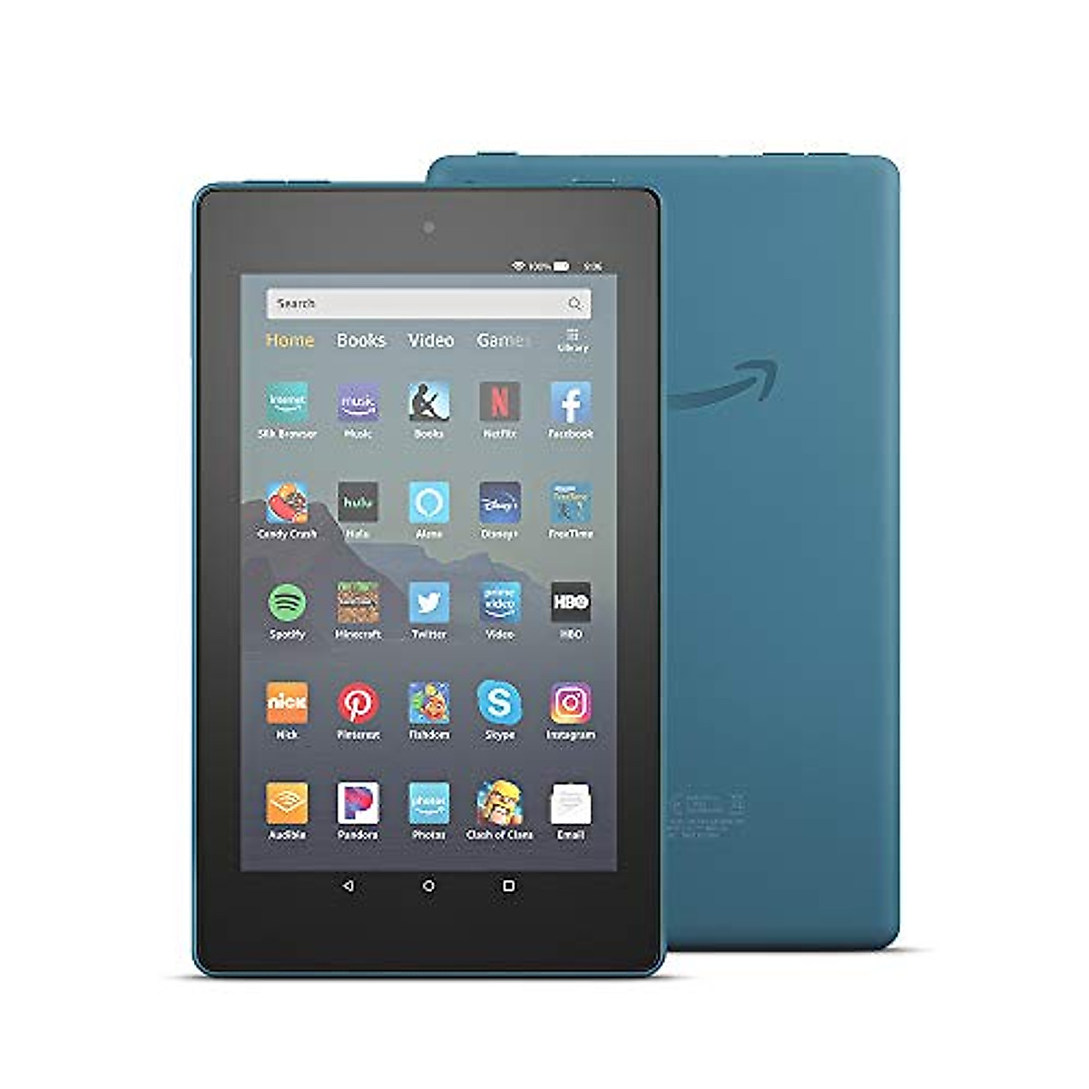 Fire 7 Tablet (7" display, 32 GB) - Twilight Blue + Kindle Unlimited (with auto-renewal)