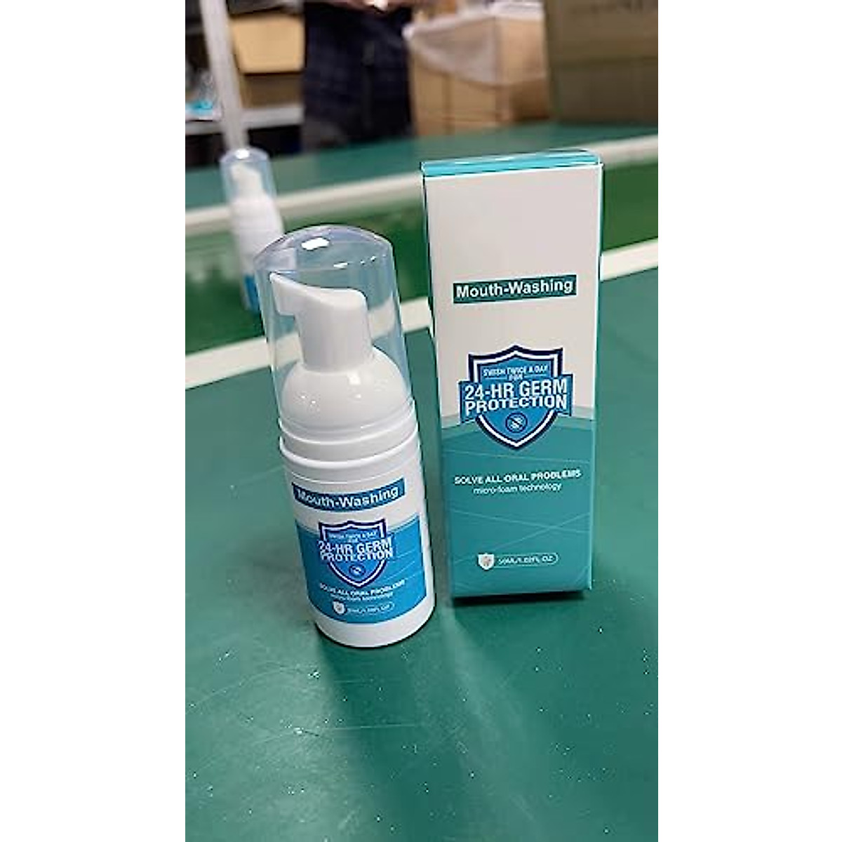 2PCS/50ML Toothpaste Foam,Mouthwash to Remove Dental Calculus, Oral Care to Eliminate Bad Breath