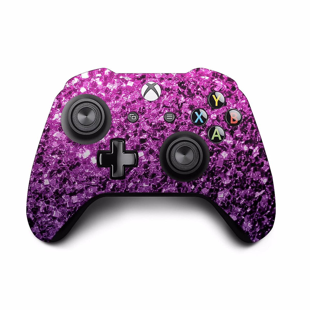 Head Case Designs Officially Licensed PLdesign Purple Pink Art Mix Matte Vinyl Sticker Gaming Skin Case Cover Compatible With Xbox One X Console and Controller Bundle