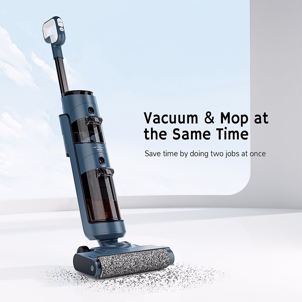 AIRTHEREAL VacTide Wet Dry Vacuum Cleaner, V2 – Pro, Blue