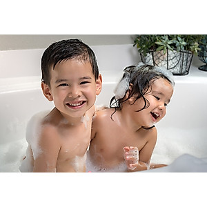 BareBaby Organics Organic Baby Shampoo & Body Wash with Aloe, Cucumber, Citrus Essential Oils – Safe, Gentle, Tear Free – Eczema Friendly – Paraben, Dye, Gluten, and Sulfate Free – 17.9 oz