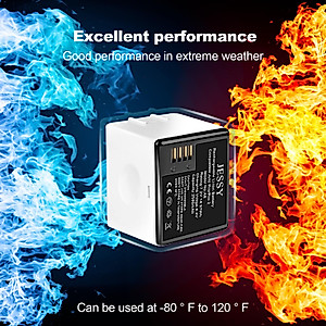 JESSY Replacement Batteries Compatible with Arlo Pro/Arlo Pro 2, 1 Pack Upgrade 7.2V Rechargeable Lithium Battery (NOT Compatible with Arlo Ultra 2, Arlo Pro 3)