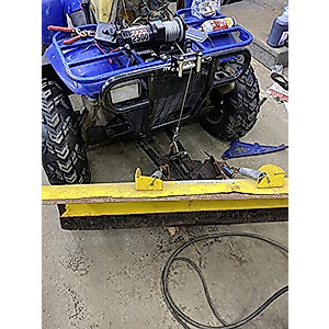 HFT Badland ATV Utility Winch with Wire Rope and Wireless Remote Control ZXR 2500 Lb. Badland