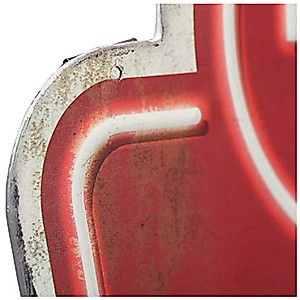 Open Road Brands Bob's Big Boy Embossed Metal Sign - Large Bob's Big Boy Wall Art for Kitchen or Man Cave