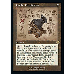Magic: the Gathering - Goblin Charbelcher (081) - Schematic - The Brothers' War Retro Artifacts
