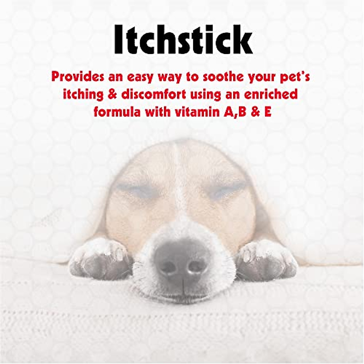 Petkin Anti Itch Stick for Pets - Simply Rub on Anytime to Provide Pain & Itching Relief for Dogs & Cats on Contact - Bitter Taste Stops Licking & Chewing - 1.5oz -Ideal for Home or Travel (2pk)