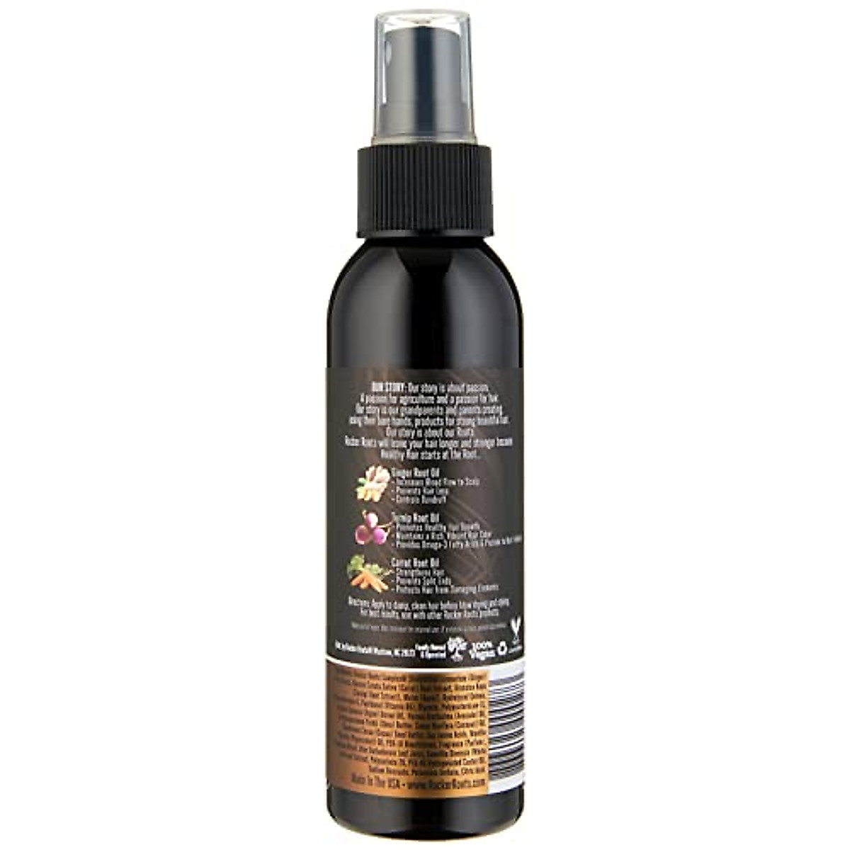 Rucker Roots Leave In Heat Protectant |Protects from Heat Styling |For All Hair Types