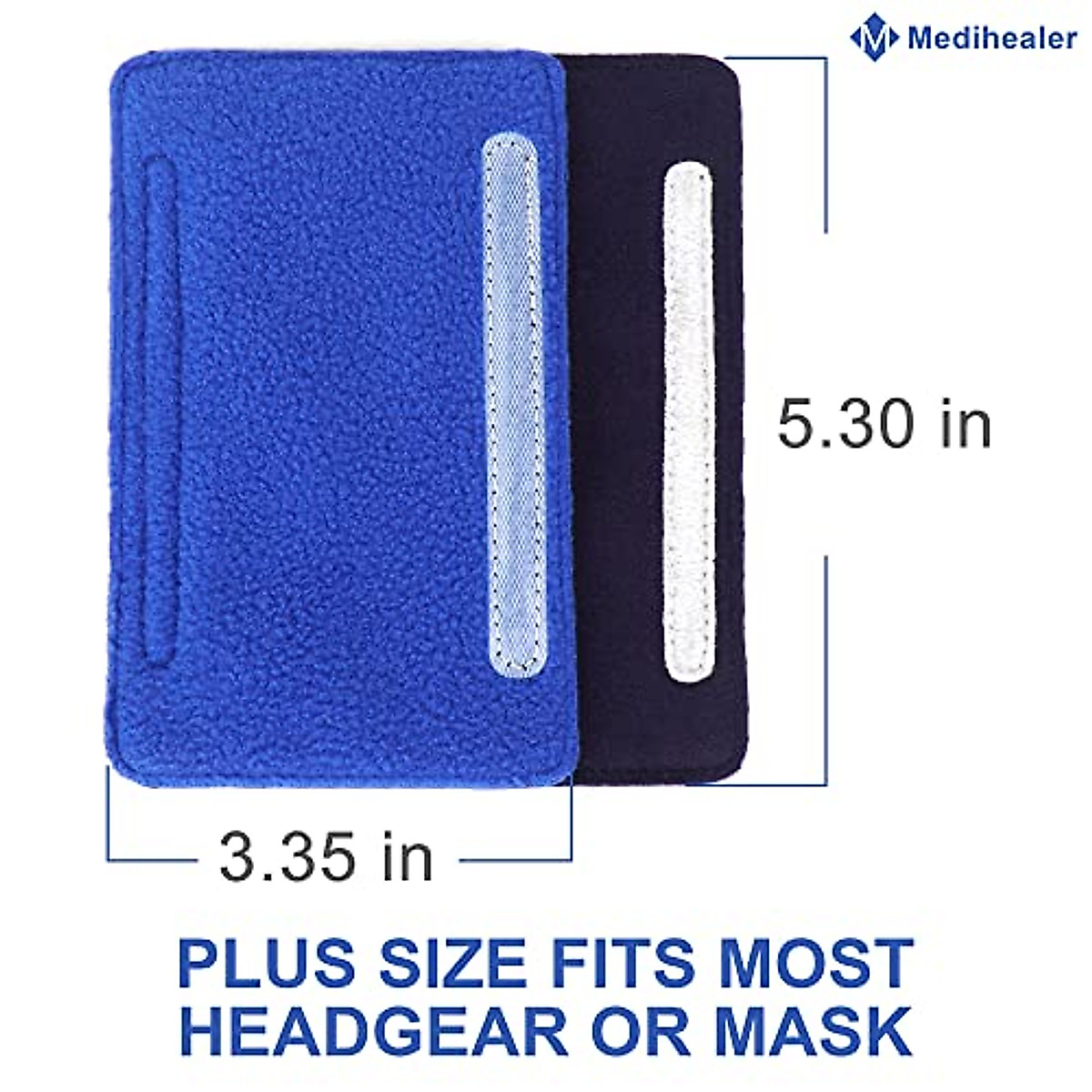 8 Pack CPAP Headgear Strap Covers, Universal and Reusable Strap Covers, Soft-Fleece Strap Pads, Reduce Red Marks, Great Value Kit Supplies by Medihealer