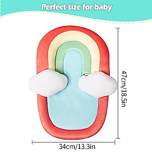 KAKIBLIN Baby Stroller Cushion,Car Seat Head & Body Support for Newborn to Toddler, Baby Cushion for Car Seats, Strollers (Red)