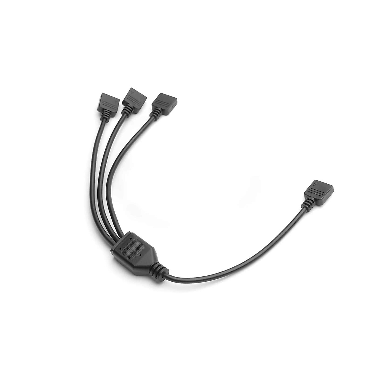 Odestar EK Water Blocks Compatible EK-Loop D-RGB Splitterkabel, 3-fach - Schwarz
