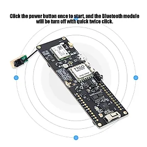 T Beam ESP32 915MHz WiFi Wireless Bluetooth Module /NEO M8N GPS Module Development Board with 4LED Indicator Light