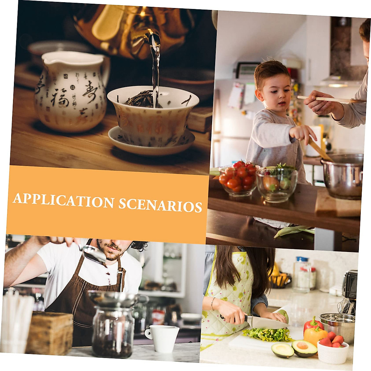 OKUMEYR 1Pc Glass Stainless Steel Airtight Storage Bottle for Kitchen Versatile Food Storage Container with Lid for Household Use for Storing Spices Snacks and More