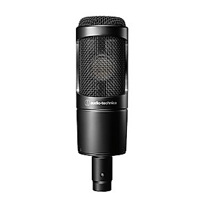 Audio-Technica AT2035 Large Diaphragm Studio Condenser Microphone (Renewed)