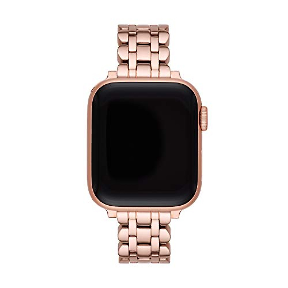 Kate Spade New York Stainless Steel Band for 38/40mm Apple Watch Series 1-7, Color: Rose Gold (Model: KSS0067)