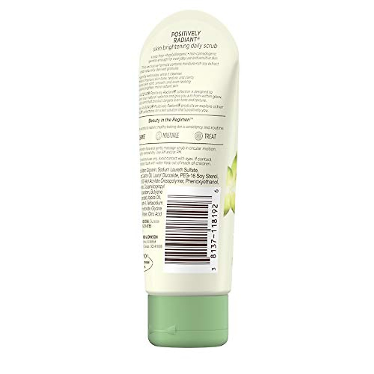 Aveeno Positively Radiant Skin Brightening Exfoliating Daily Facial Scrub ,2.0 oz