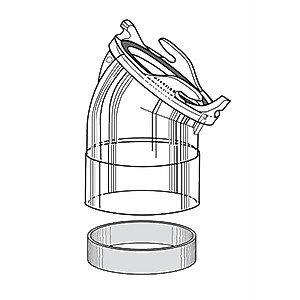 THETFORD 70407 Sani-Con 3" Adapter