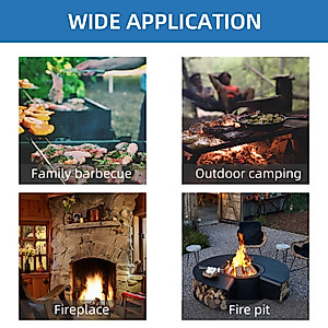 YUYEW Wireless Electric Bellows Portable Barbecue Tools Air Blower Charcoal Starter 12V 5000 RPM Fireplace Bellows Fire Wood Stove Blower Fan Outdoor BBQ Camping Fire Fan