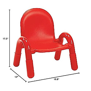 Children’s Factory AB7907PR Primary Baseline 7"h (Item # BSLN07RE),Candy Red Apple