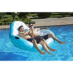 Poolmaster Aqua Cradle Swimming Pool Float, Blue