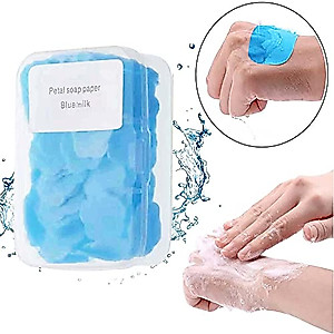 Adult for Him Disposable Hand Sanitizerss Paper Portable Travel Hiking Hand Washing Bath Toilet Paper Soap Sheet Bath Wash