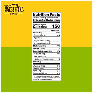 Kettle Brand Jalapeno Kettle Potato Chips, Gluten-Free, Non-GMO, 7.5 oz Bag