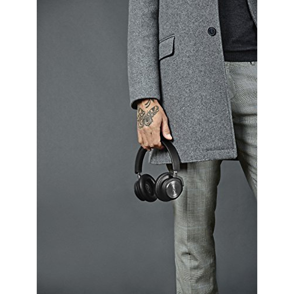 Bang & Olufsen Beoplay H9i Wireless Bluetooth Over-Ear Headphones with Active Noise Cancellation, Transparency Mode and Microphone – Black - 1645026