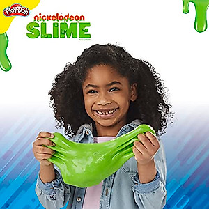 Play-Doh Nickelodeon Slime Brand Compound Stretchy Green Tub, 30 Ounces of Bulk Slime for Kids, Sensory Toys for Girls & Boys 3 Years & Up, Kids Gifts