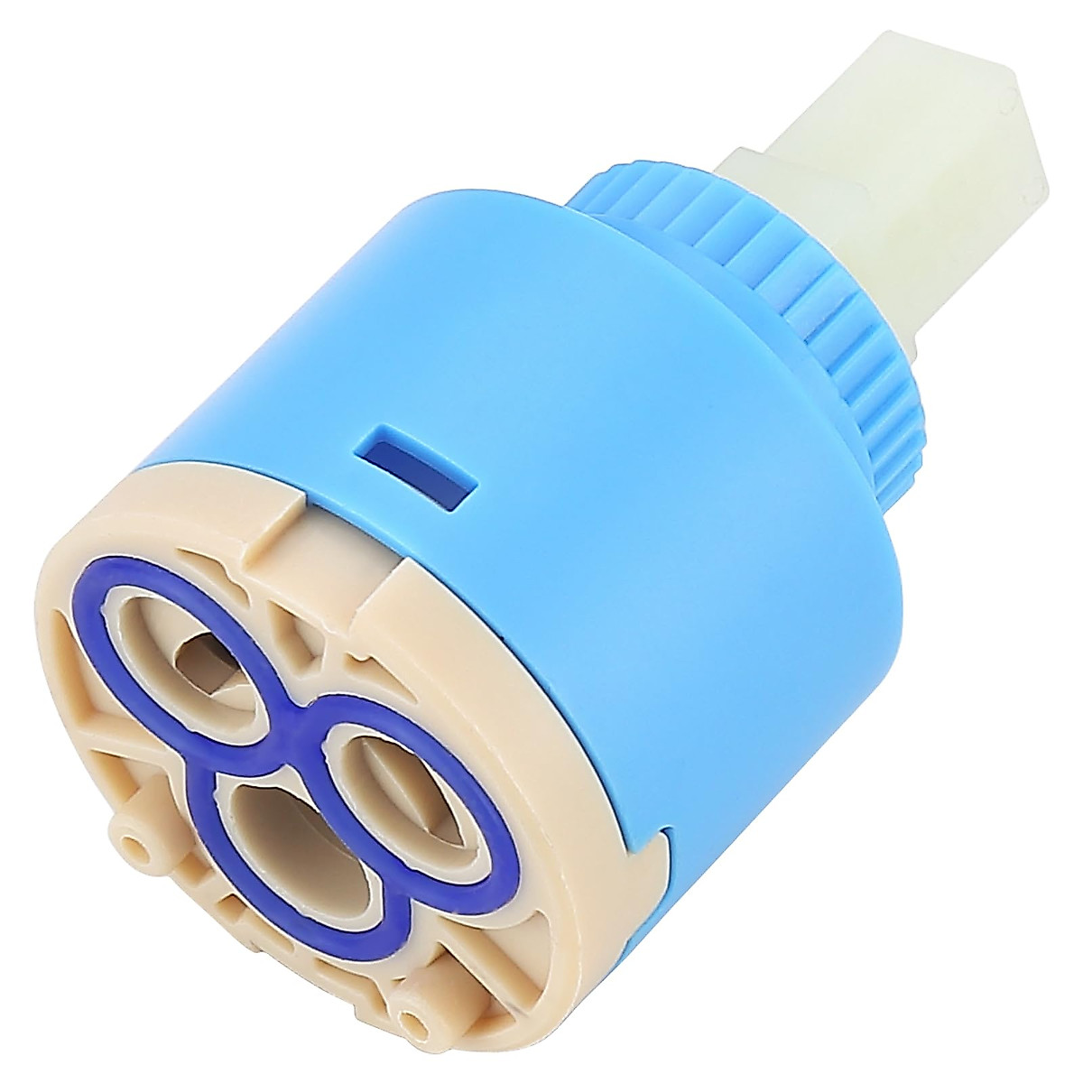 Diameter 35mm Ceramic Faucet Cartridge Replacement, Universal Single Handle Kitchen Basin Shower Faucet Part, Ceramic Faucet Valve