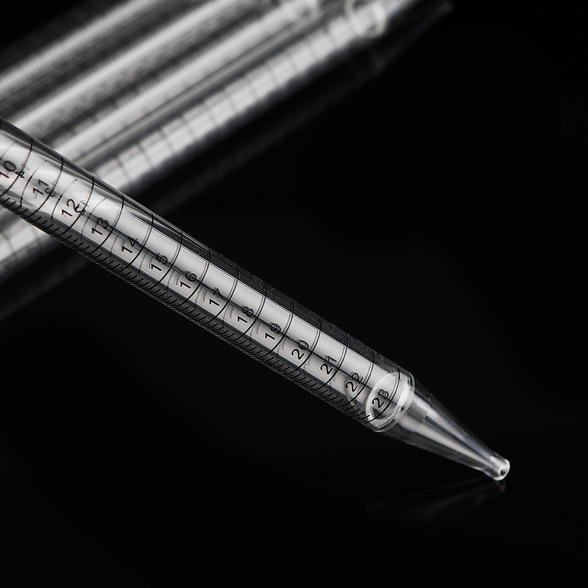 Eowpower 20 Pack 25ml Disposable Sterile Serological Pipettes with Graduated, Individually Packaged