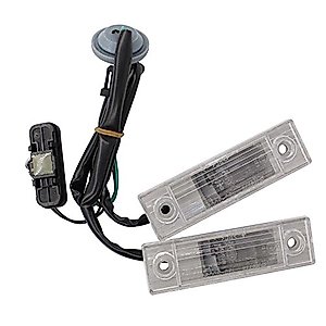 Rear Trunk Release Switch Licence Plate Lamp Light Switch Button Assembly Replacement for Chevrolet Cruze 2011-2014 Replace# 95107229 95961097