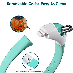 havit Wearable Automatic Cat Toys with LED Lights, Electric Smart Amusing Collar for Kitten, Interactive Cat Toys for Indoor Cats, Pet Exercise Toys, USB Rechargeable, Auto On/Off