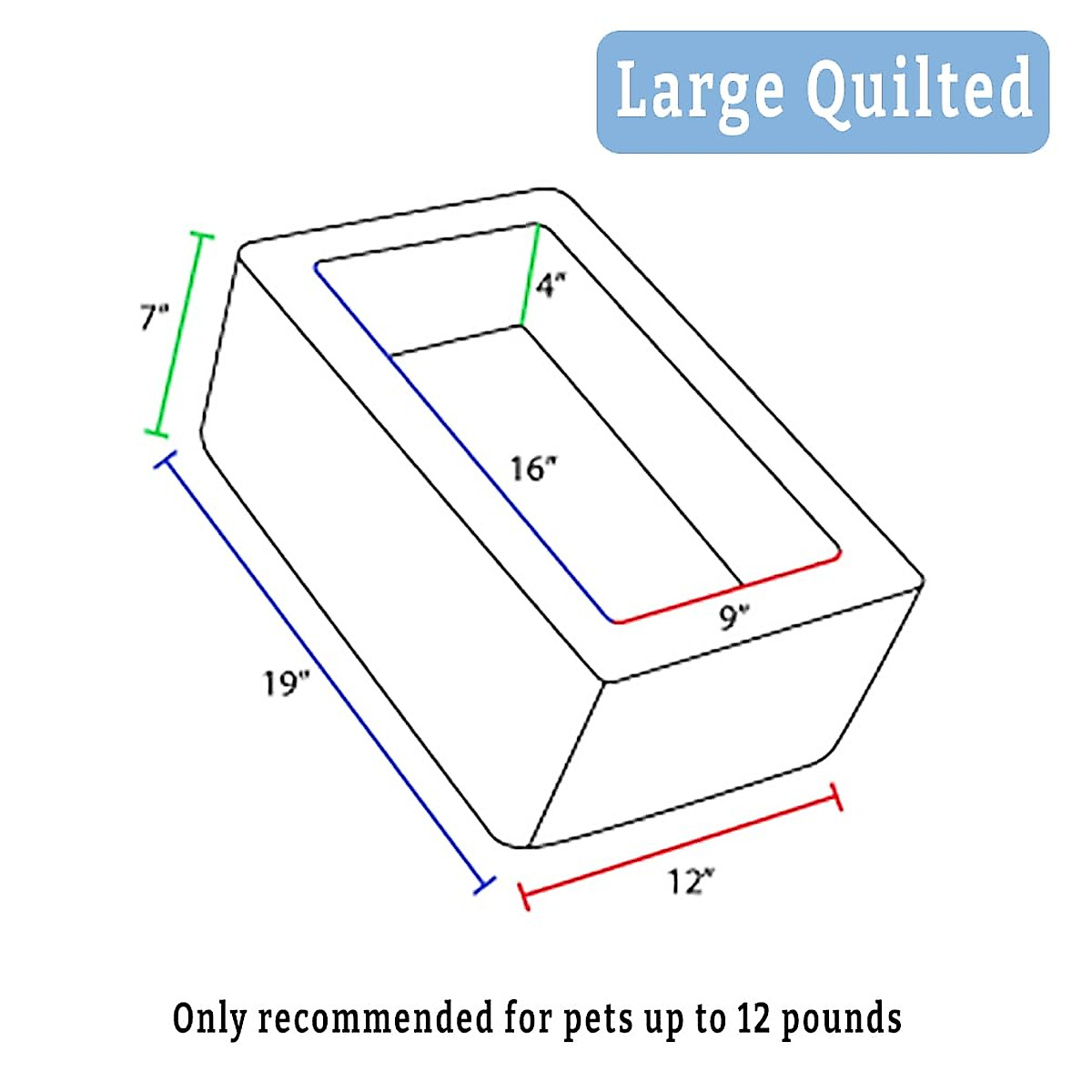 Snoozer Center Console Dog Car Seat, Dog Console Car Seat for Dogs Under 12 lbs, Wide Vehicle Consoles, Size: Large, Black Quilted Washable Cover, Comfortable and Secure, Harness Attachment Included