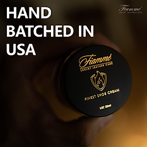 Leather Hero Shoe & Boot Cream Polish - Restore Color, Condition & Protect Leather Goods - Made in USA - 1.6oz (White)