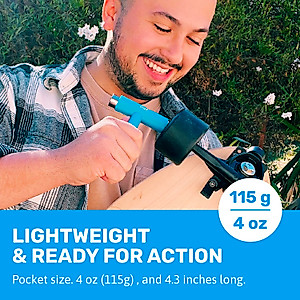 ELOS Skate Tool All-in-one - Skate T Tool for Skateboard, Longboard, Roller Skate with Allen Skate Key & Phillips Head Wrench, 4oz Skateboard Tool Kit, Longboard Tool Kit, Roller Skate Tool Hardware