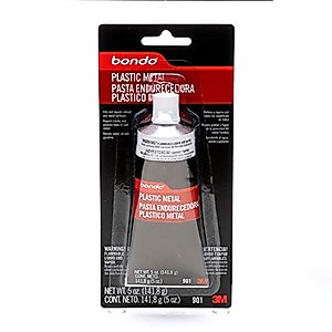 Bondo Plastic Metal, Seals & Fills Almost Any Metal Surface for Durability & Longevity, 5 oz.